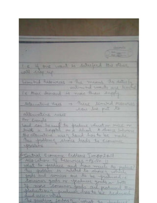 Eco chapter 1 class 12th | PDF