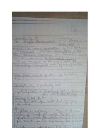 Eco chapter 1 class 12th | PDF