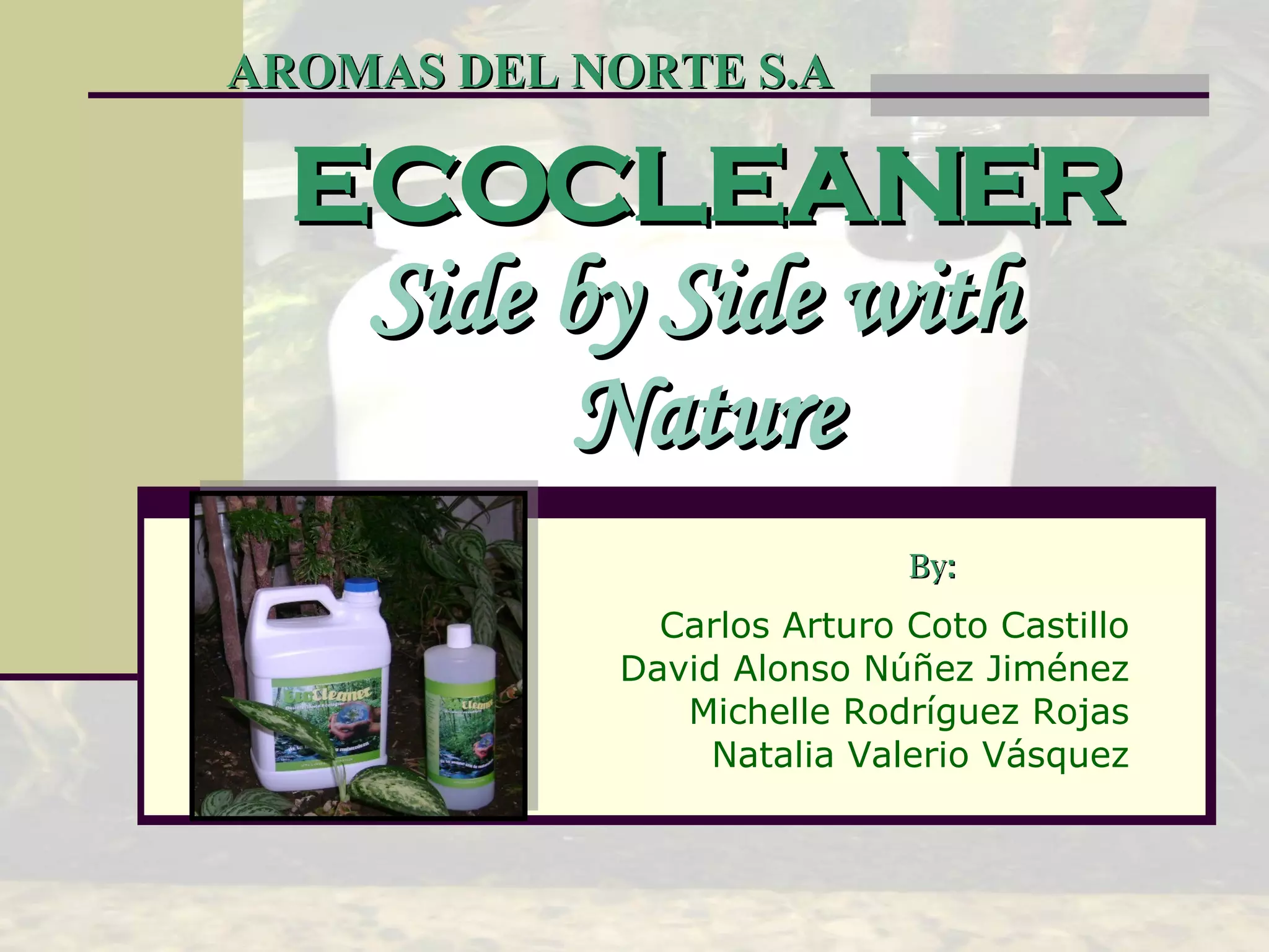 Ecocleaner | PPT