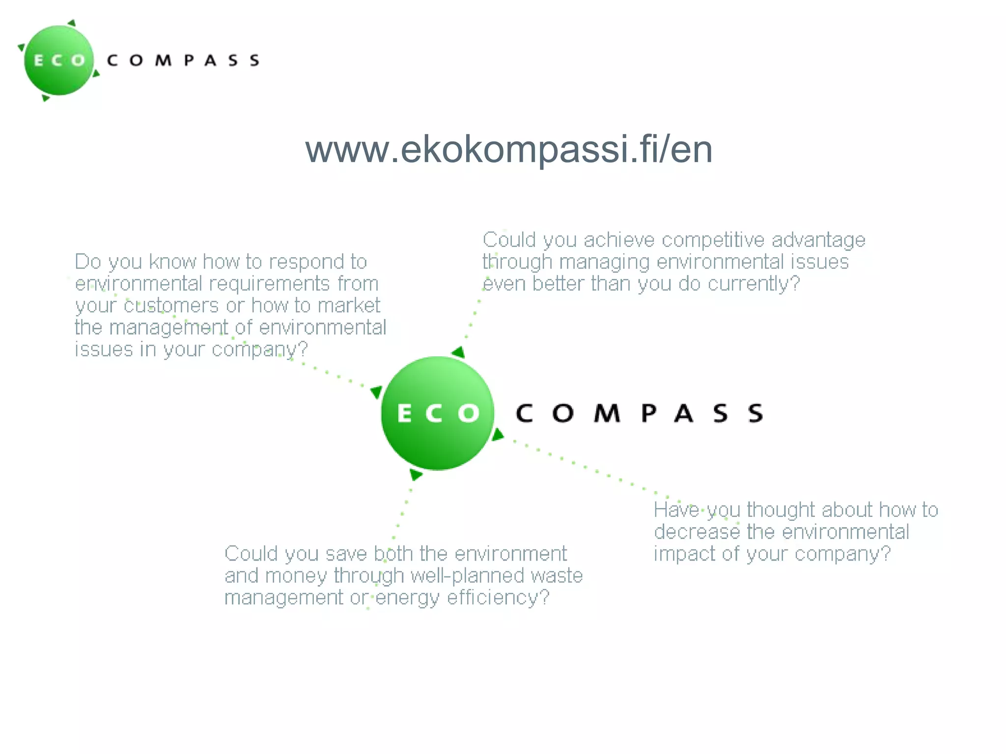 Ecocompass presentation | PPTX