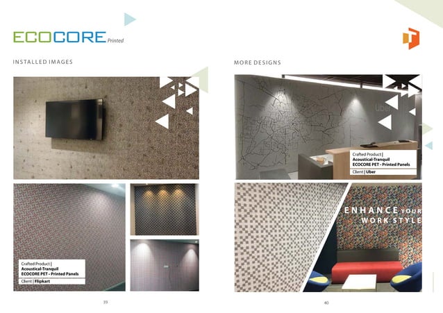 Ecocore - acoustic material for soundproofing | PDF