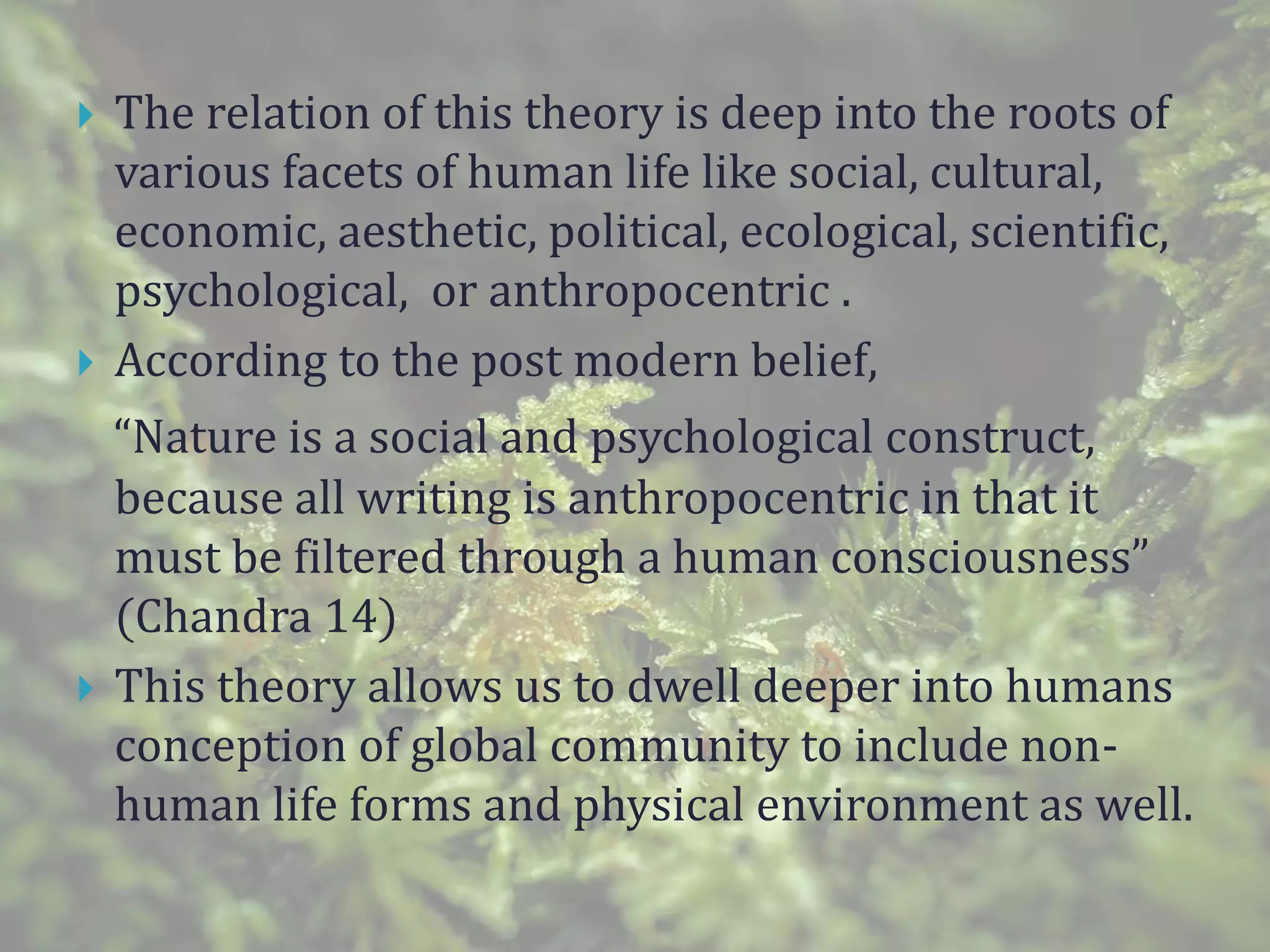 Ecocriticism | PPTX