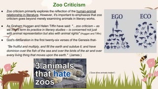 presentation on 'Eco criticism' prepared by Avani Jani | PPTX