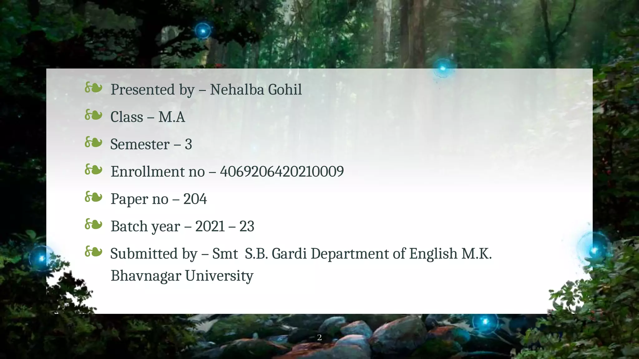 Eco criticism 204 Eco Criticism Theory | PPTX