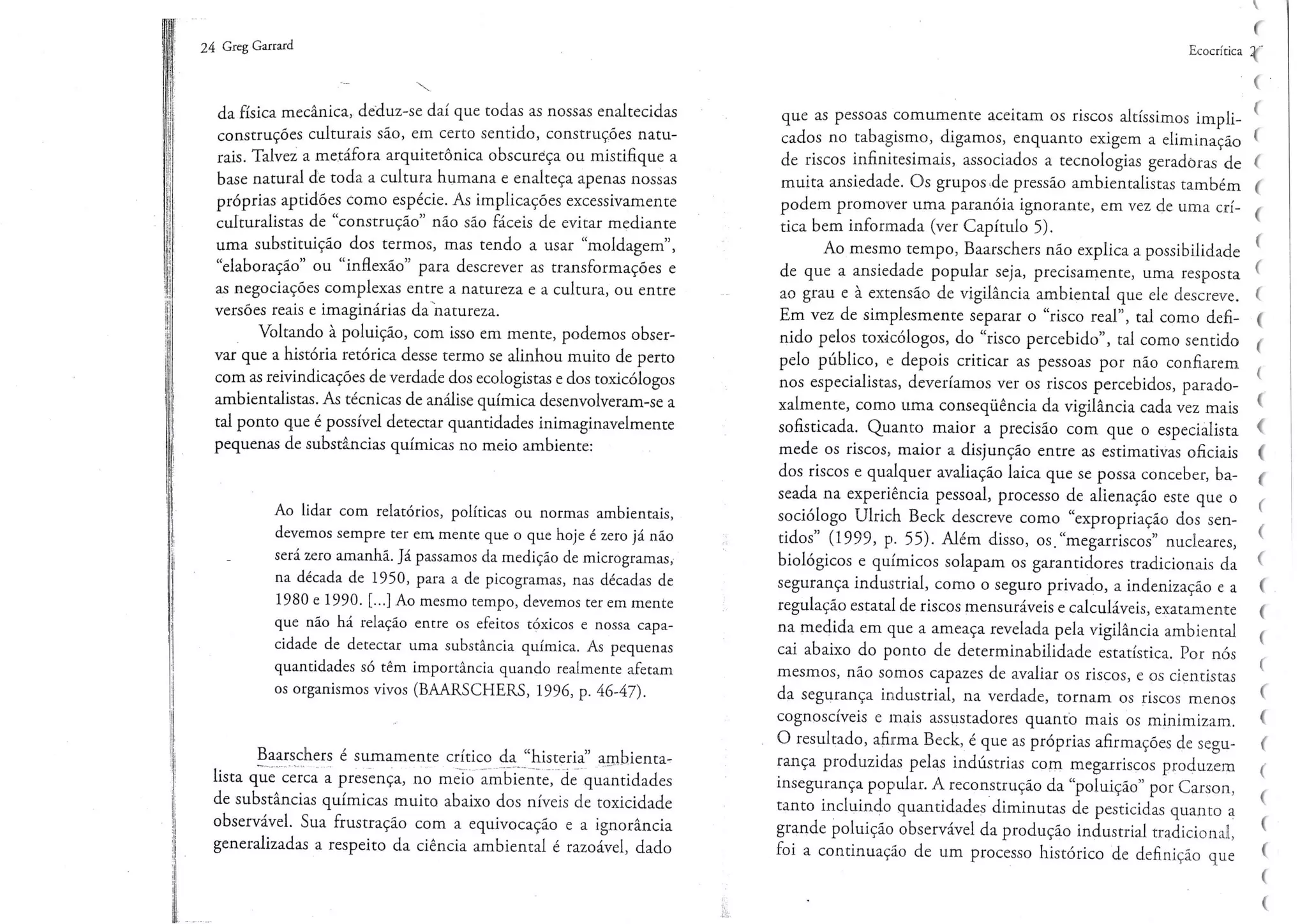 Ecocrítica - Greg Garrard | PDF