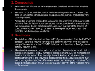 Ecocyc database | PPT