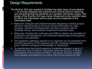 Ecocyc database | PPT