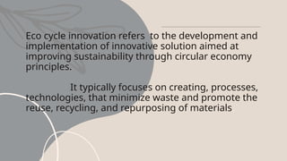 Eco cycle innovation. pdf final (1).pptx