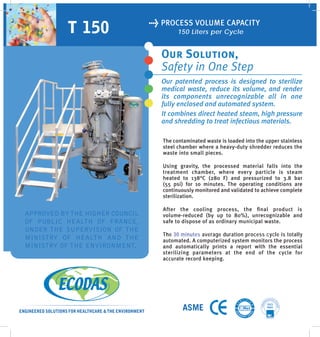 Ecodas T-Series Brochure | PDF