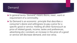 Demand function | PPTX