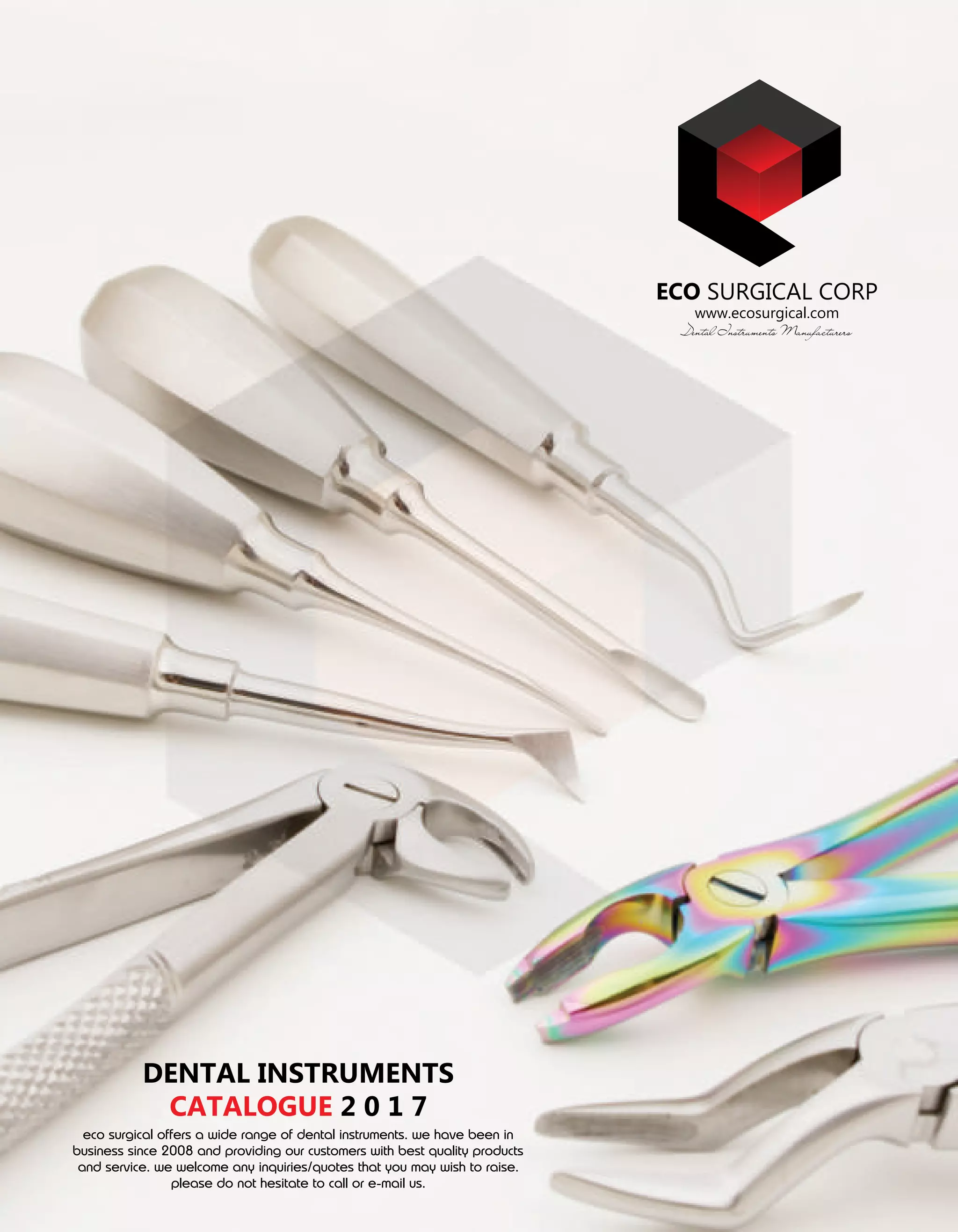 Eco Dental Instruments Catalog | PDF