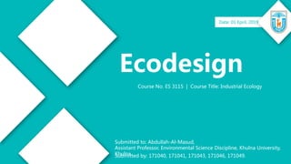 Ecodesign | PPTX