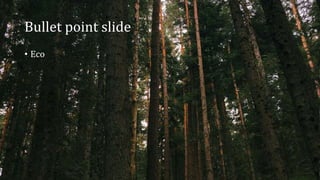 Eco-Design PowerPoint Template | PPTX