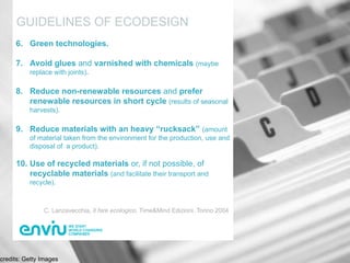 Ecodesign to be prosumer workshop on ecodesign | PPT