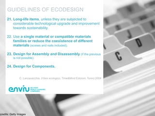 Ecodesign to be prosumer workshop on ecodesign | PPT