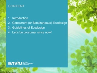 Ecodesign to be prosumer workshop on ecodesign | PPT