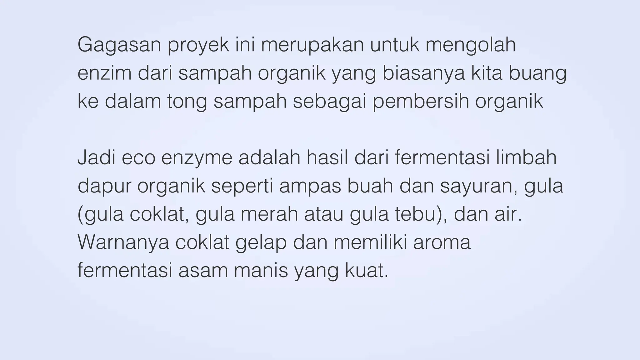 ECO ENZIME AND THEIR BENEFIT FOR HUMAN LIFE | PPTX