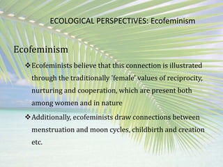 EcofEminism | PPTX