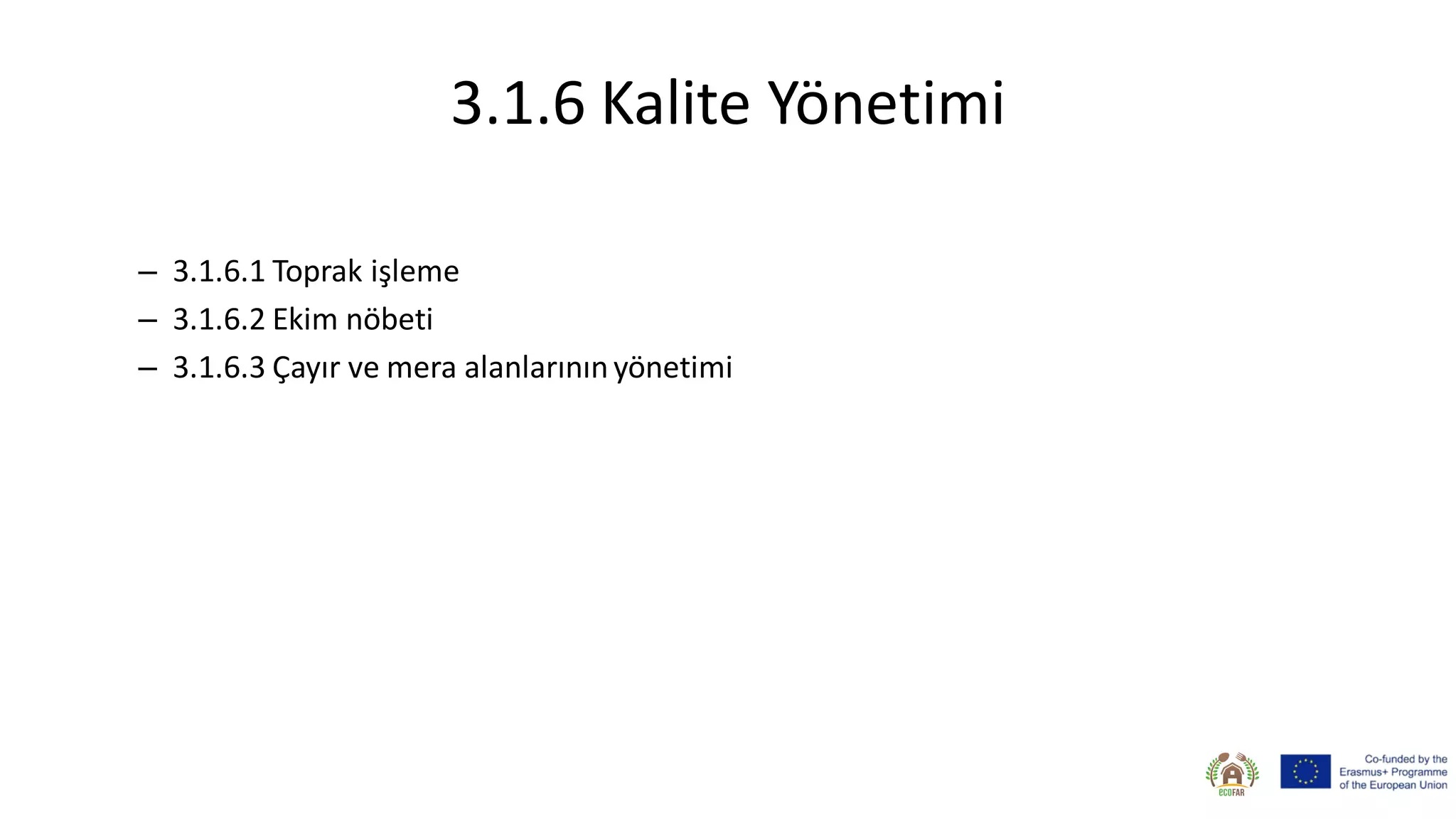 Ecofar wp5 module 3.1 turkish | PPT