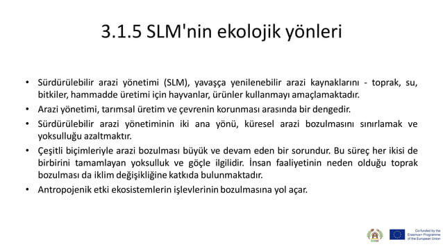 Ecofar wp5 module 3.1 turkish | PPT