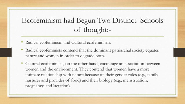 Ecofeminism | PPTX