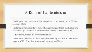 Ecofeminism | PPTX