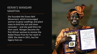 ECOLOGY THROUGH GENDERED LENS | PPTX