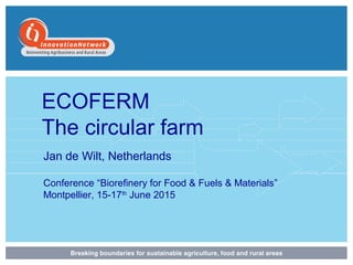 ECOFERM - The circular farm | PPT