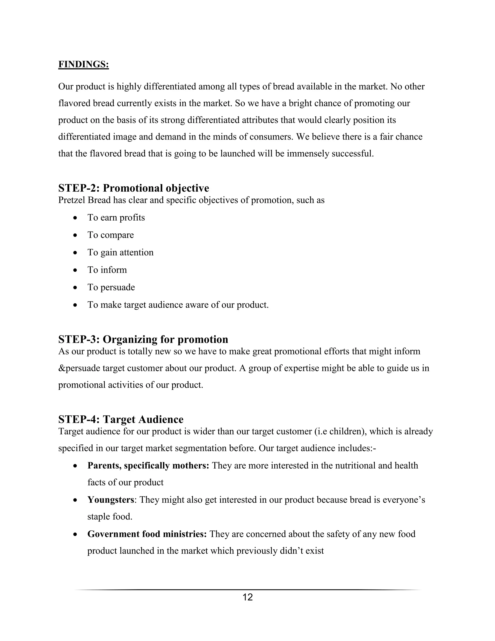 New Product Development Report | DOCX