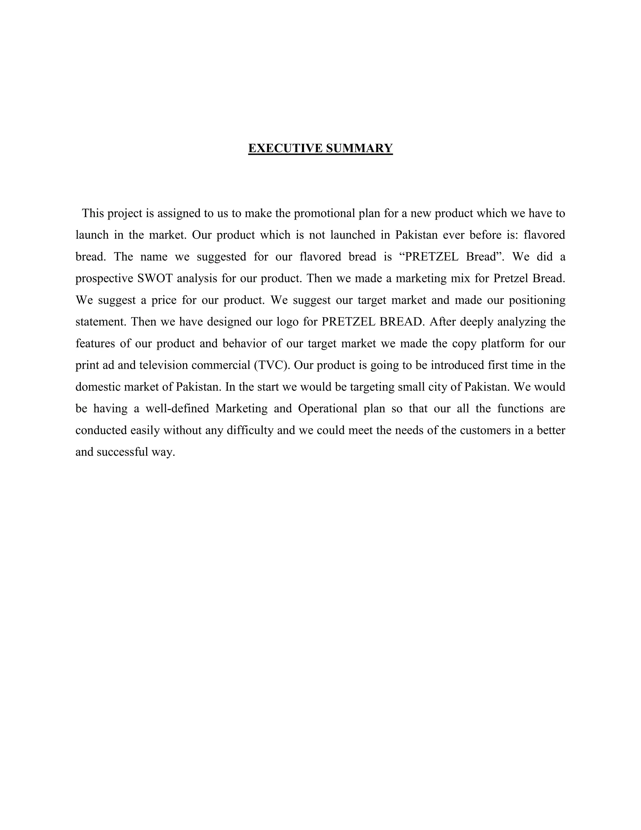 New Product Development Report | DOCX