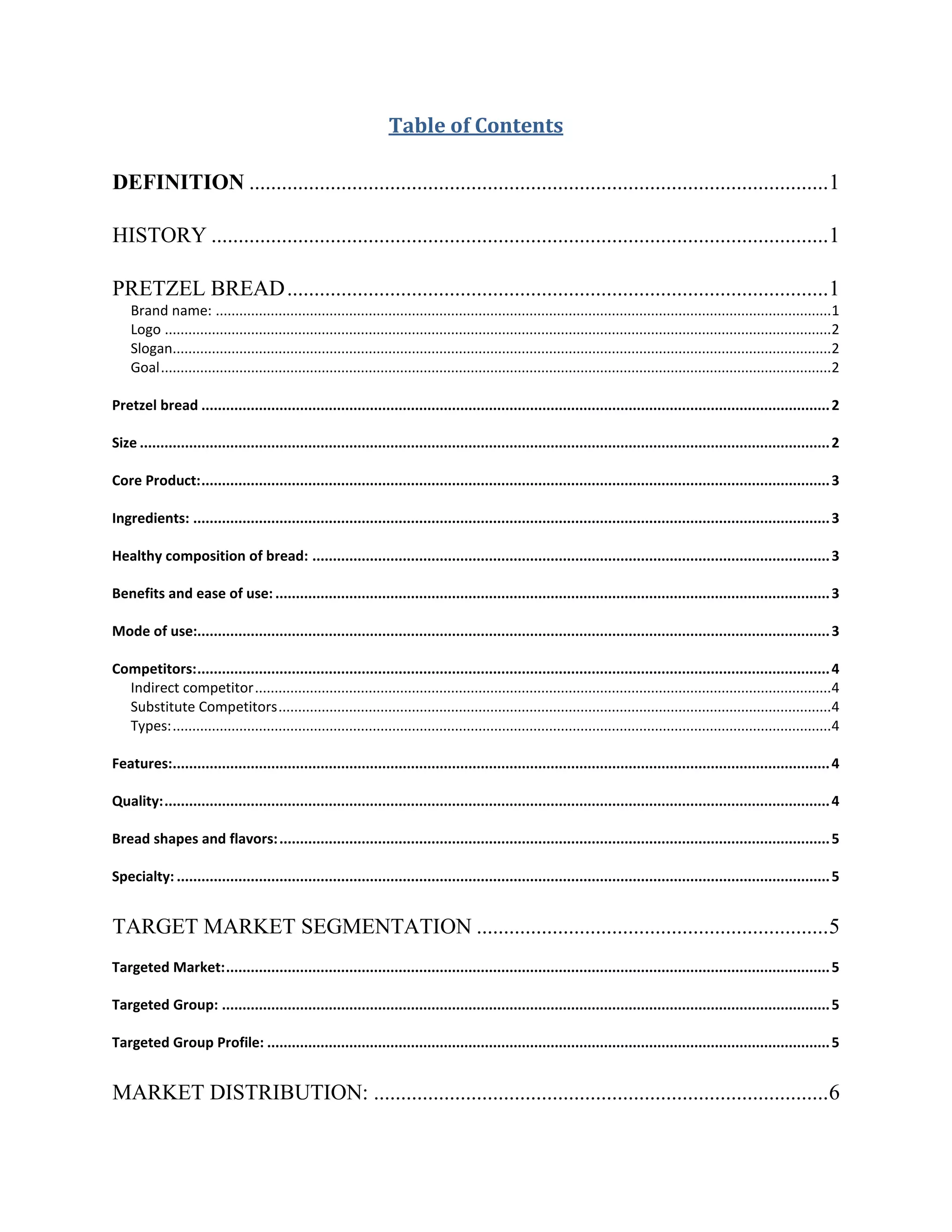 New Product Development Report | DOCX