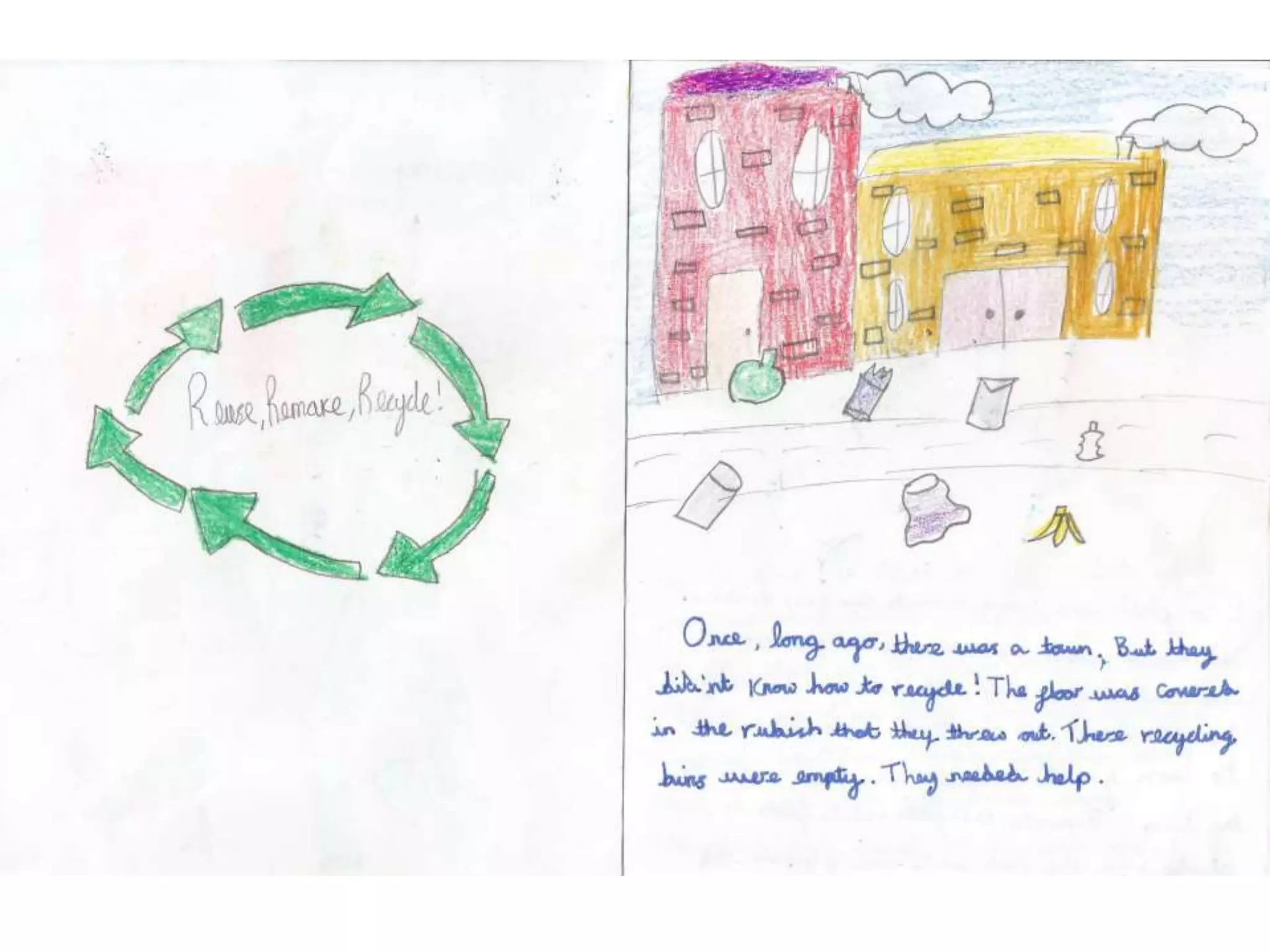 Eco flash and the non recycling town | PPTX