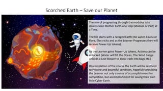 Eco foote save earth gamification | PPTX