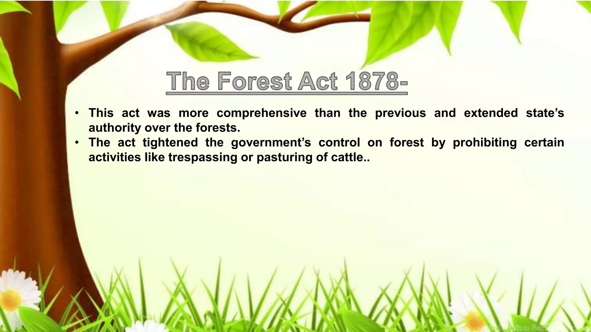 Forest Policies Of India, | PPTX