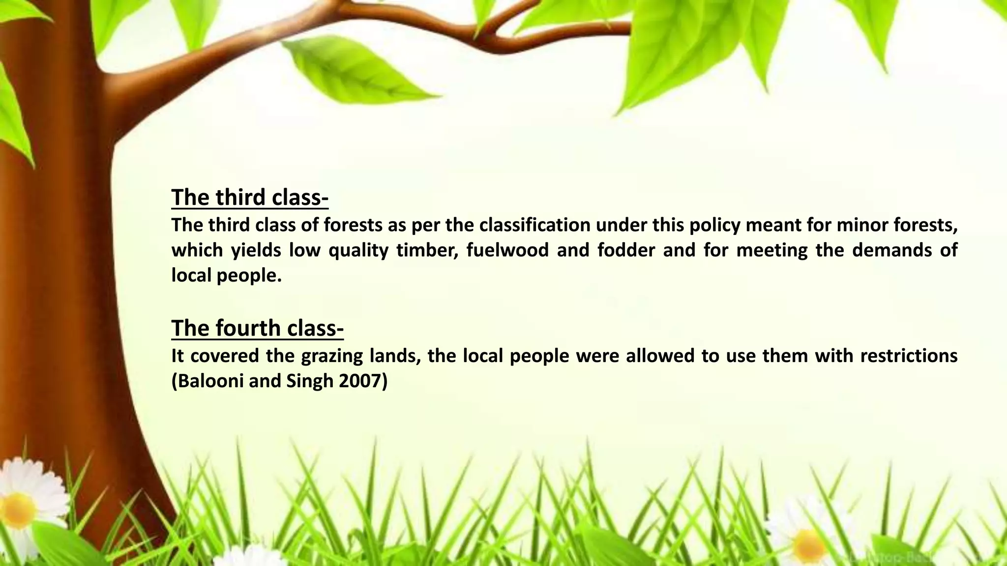 Forest Policies Of India, | PPTX