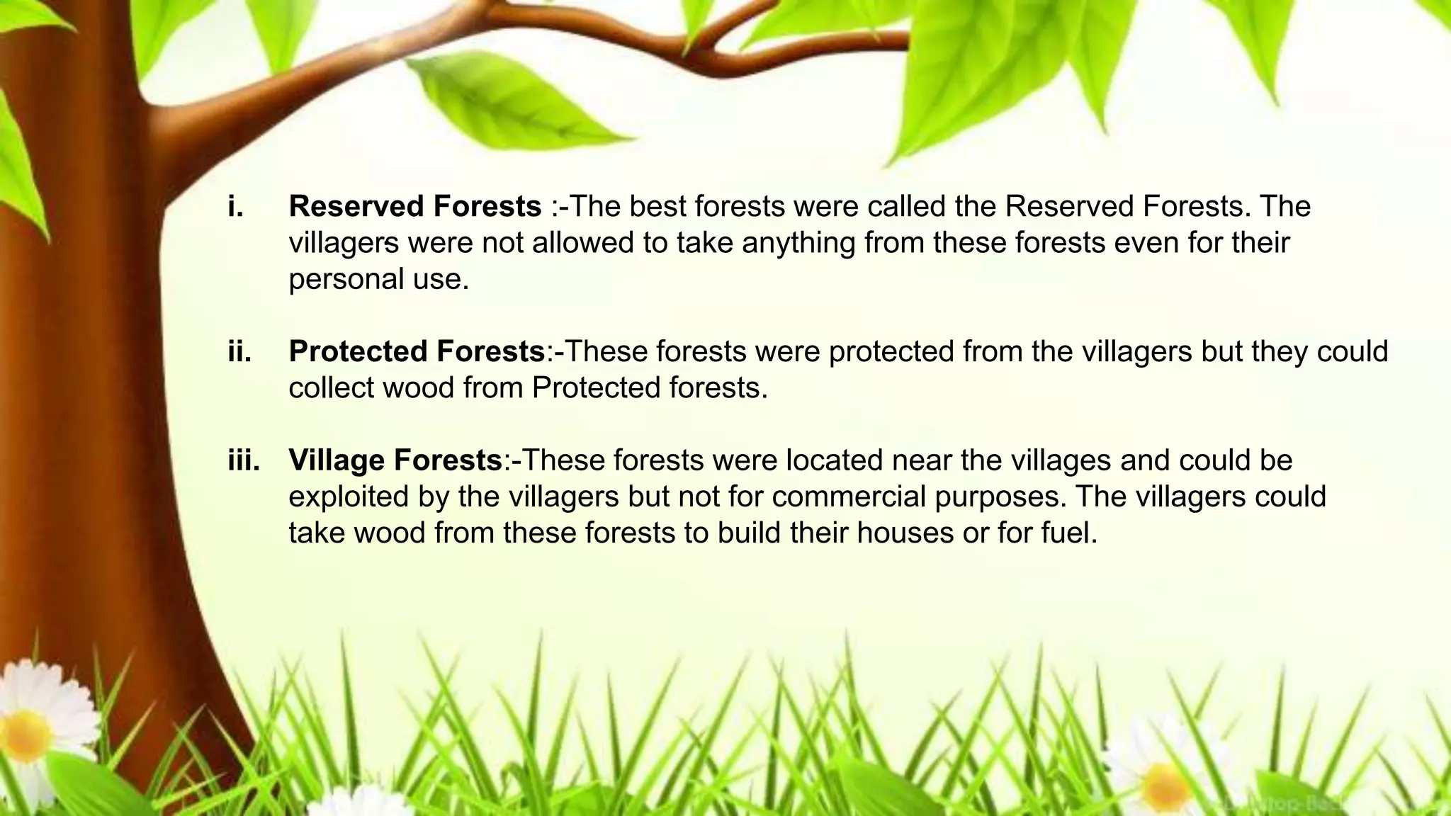 Forest Policies Of India, | PPTX