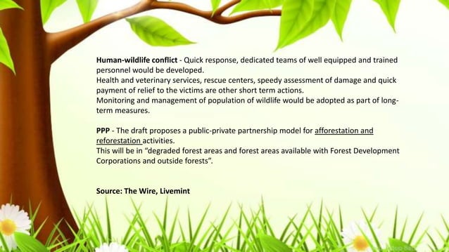 Forest Policies Of India, | PPTX | Geography | Science