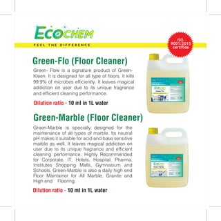 Eco Friendly Cleaning Chemical | PDF