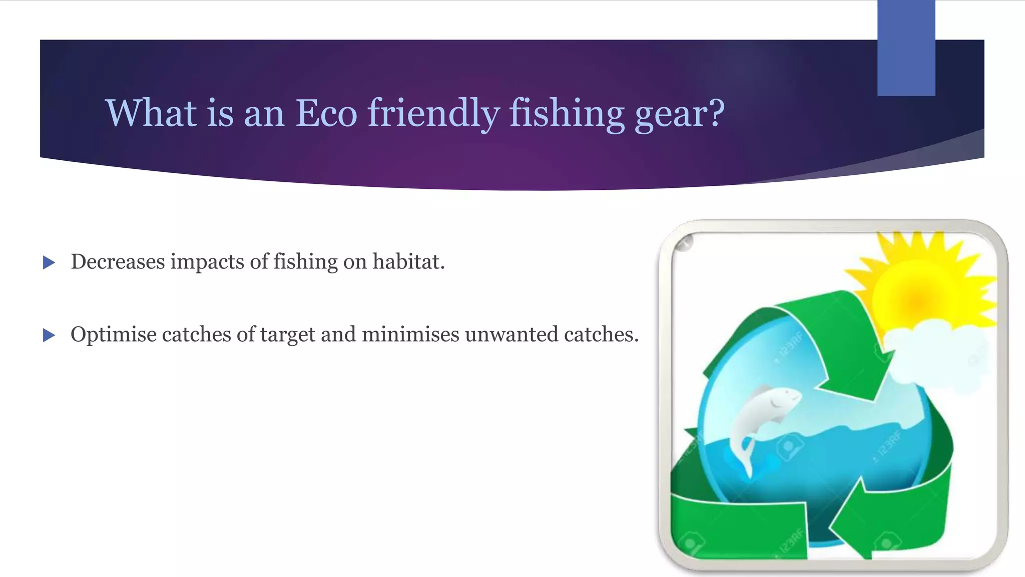Ecofriendly fishing practices | PPTX