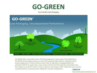 Eco Friendly Food Packaging | PPTX