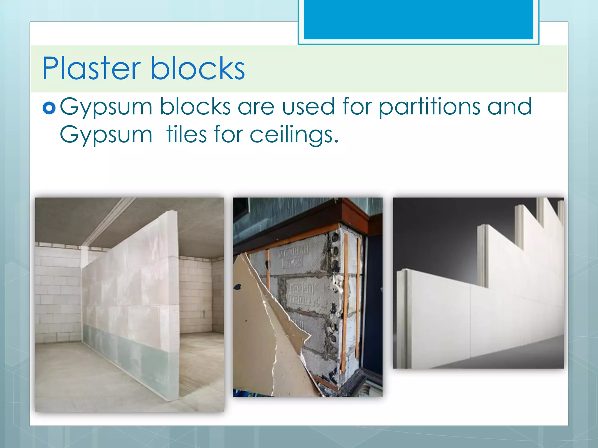 Ecofriendly material GYPSUM BOARDS | PDF | Commodities | Economy