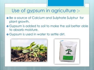 Ecofriendly material GYPSUM BOARDS | PPT