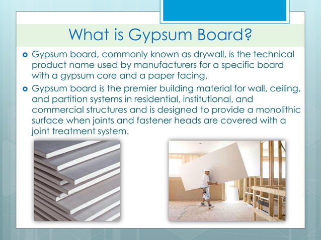 Ecofriendly material GYPSUM BOARDS | PDF | Commodities | Economy