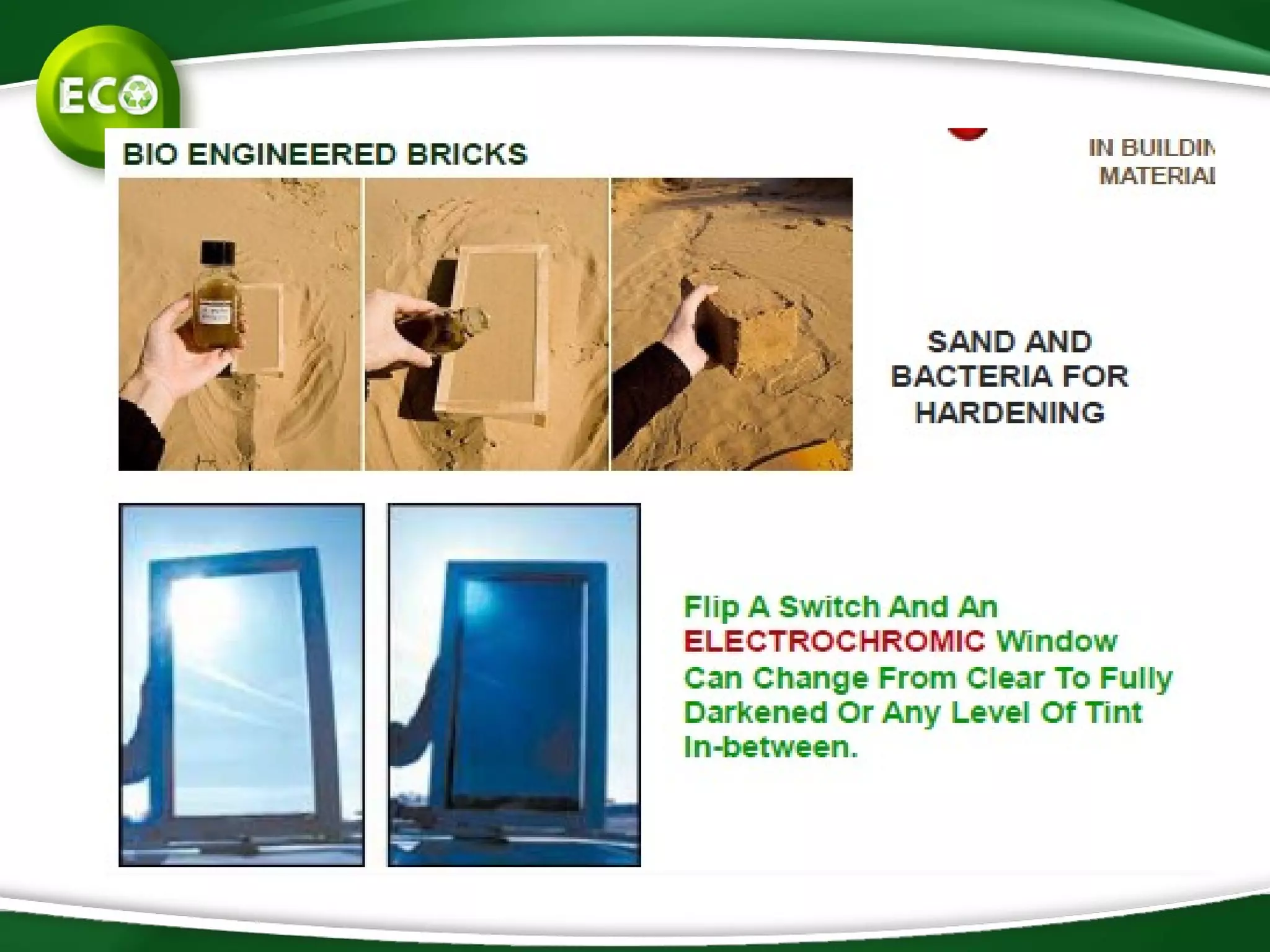 Eco friendly materials | PPT