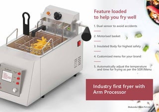 Eco Fryer Commercial Frying Machine for Restaurants | PDF