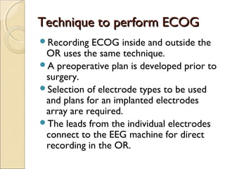 Electrocorticography | PPT