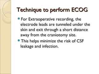 Electrocorticography | PPT