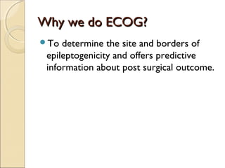 Electrocorticography | PPT