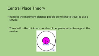 Theoretical extension of the Christaller model by August Losch | PPT