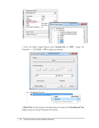 Ecognition object base image classifications bangladesh | PDF